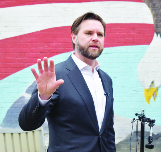 Vance criticizes White House in EP visit | News, Sports, Jobs - Salem News